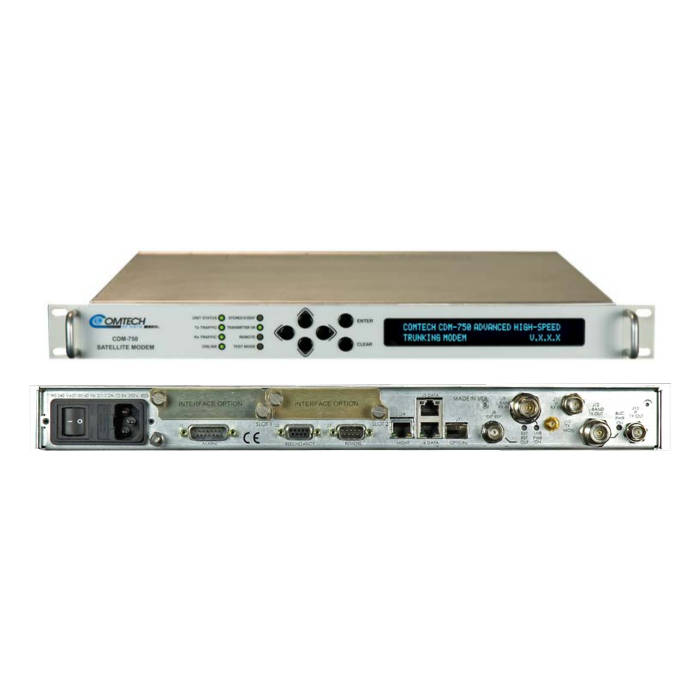 CDM-750 Advanced High-Speed Trunking Modem - SATCOM Services