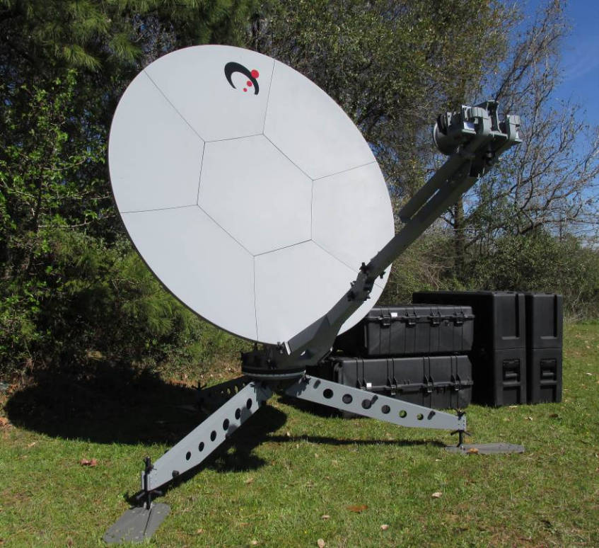 1.8 Meter Agilis Carbon Fiber Antenna - SATCOM Services