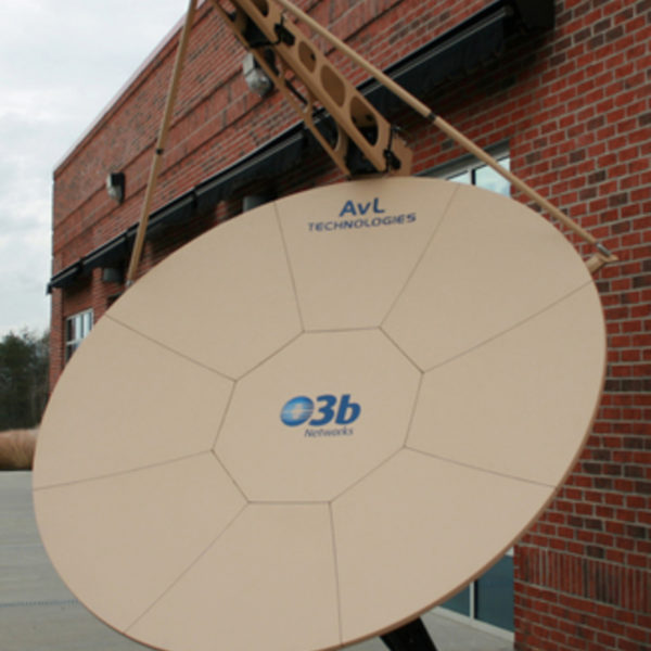 AvL / O3b Model 2470 2.4m Motorized SNG Antenna - SATCOM Services