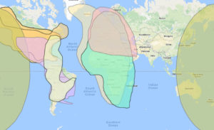 Satellite Bandwidth Coverage Map - SATCOM Services