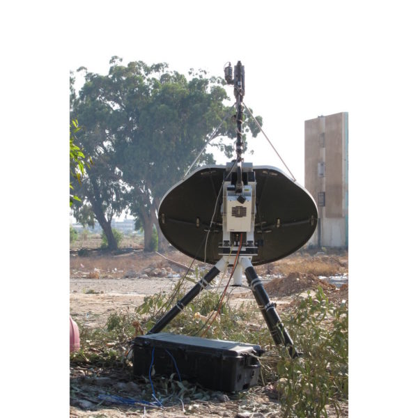 TP120 1.2m 6 Segment Carbon Fibre Flyaway - SATCOM Services